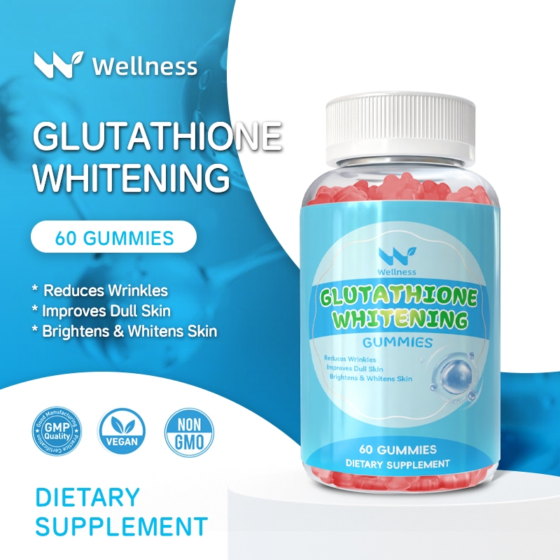Wellness Glutathione Whitenning Gummies Anti-aging whitening gummies ...