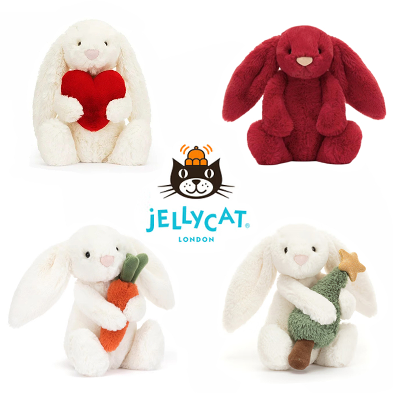 💖Jellycat Special Edition Bunny🐰 | Limited Plush Toy🎀 | Cute Soft Doll ...