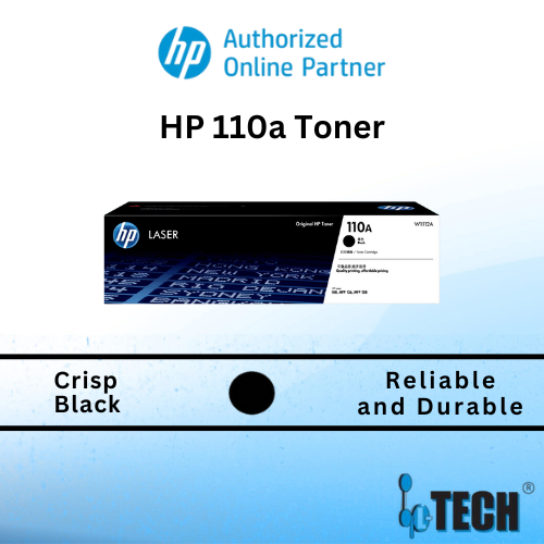 HP 110A Black Original Laser Toner Cartridge for HP 108a 108w printer ...