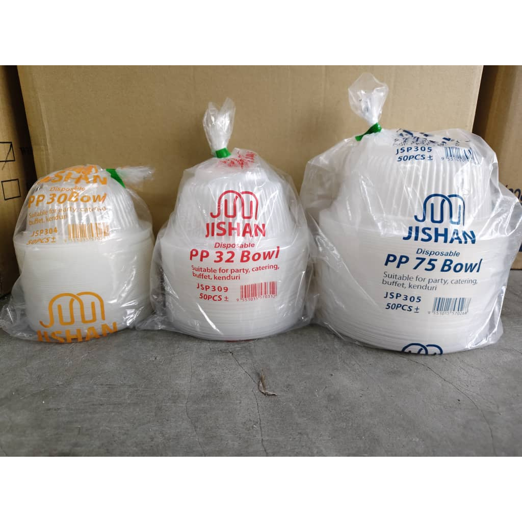 4"/5"/6" PP PLASTIC BOWL DISPOSABLE | Shopee Malaysia