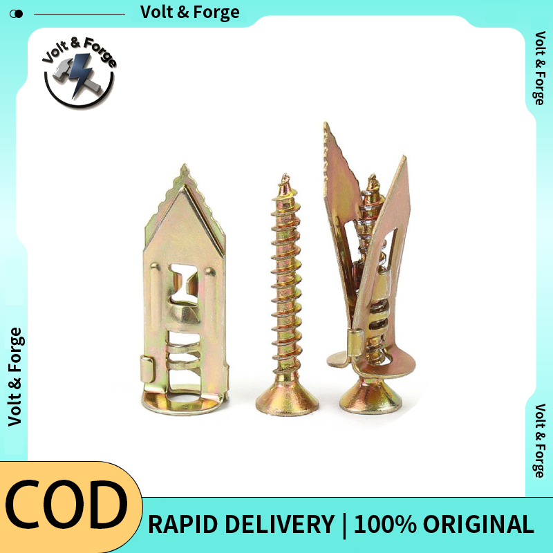 Volt&Forge 500 Sets Steel Expansion Tube Pipe-Self Tapping Screw ...