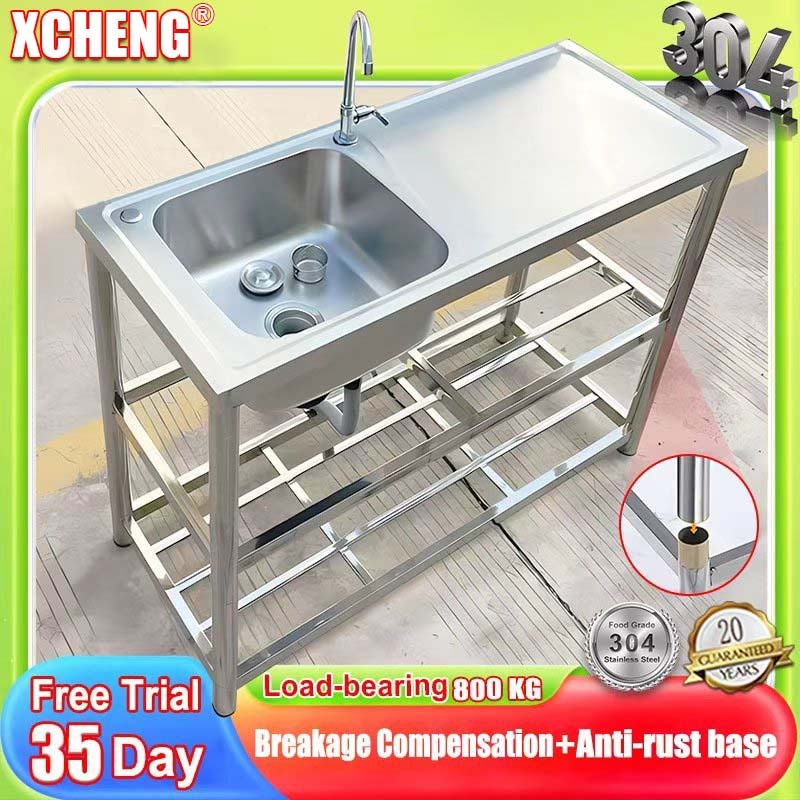 🔥 Harga terendah🔥Kitchen sink Sinki dapur vertical sink with Drain ...