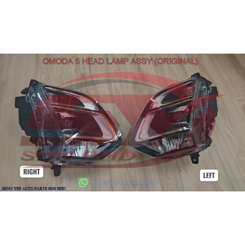 OMDOA 5 HEAD LAMP ASSY (LH/RH) | Shopee Malaysia