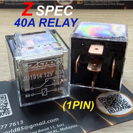 Z SPEC RELAY FAN RELAY STARTER RELAY (5PIN) PROTON SAGA BLM FLX PERSONA ...