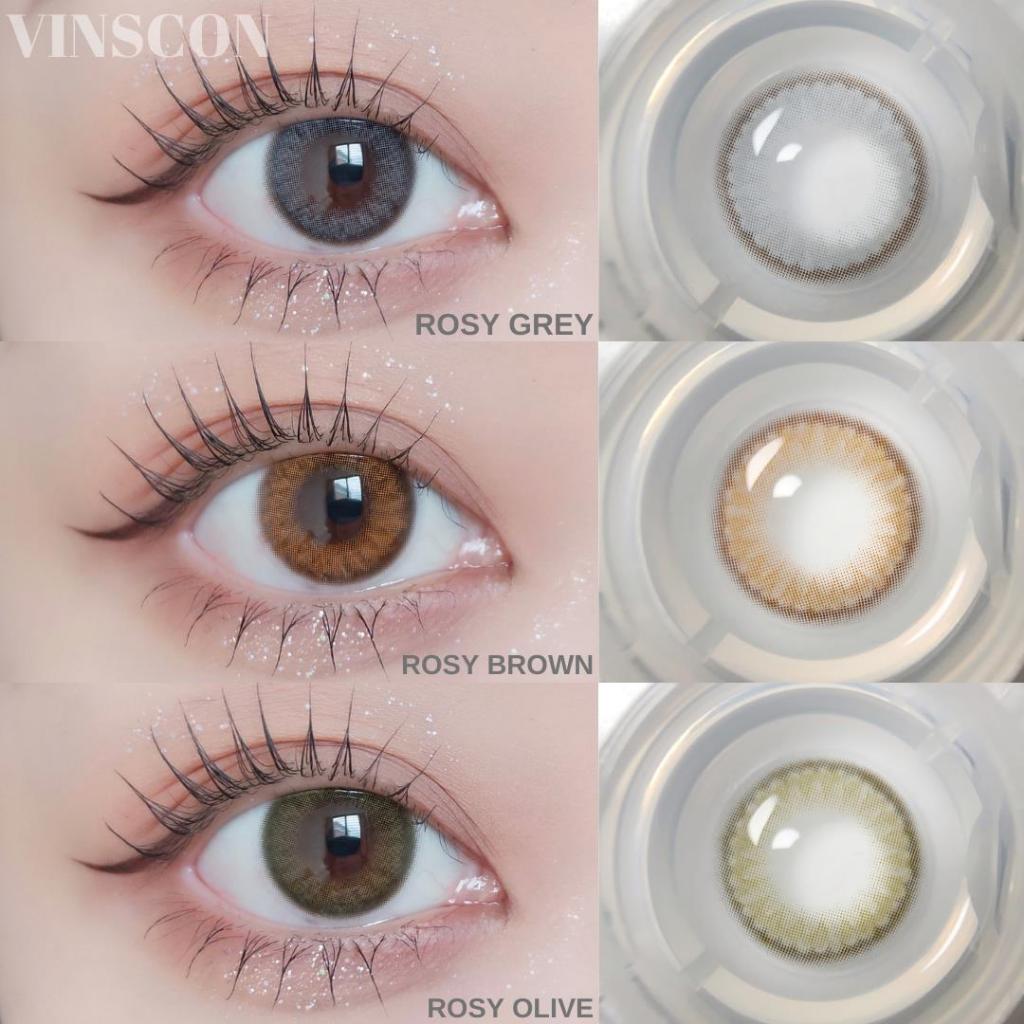 Vinscon Rosy 14.2mm (Classic Series) Monthly Contact Lens | Shopee Malaysia