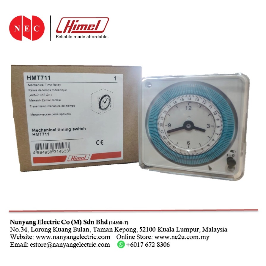 Himel HMT711 Time Switch | Shopee Malaysia