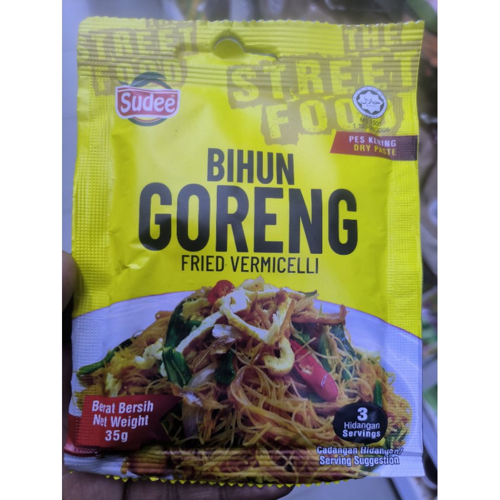 Halal Bihun Goreng Fried Vermicelli Dry Paste 3 Pax Ready Cook | Shopee ...
