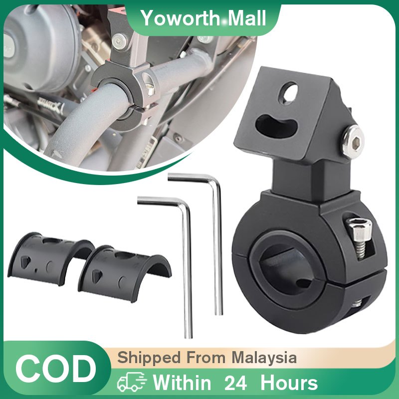 360 Degree Adjustment Motorcycle Spotlight Bracket / Bumper Modified ...