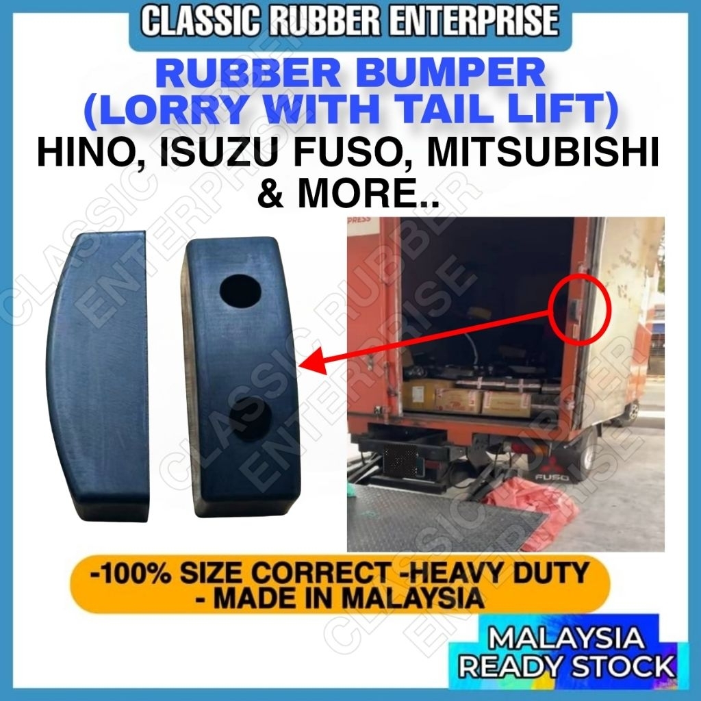 Rubber Bumper Stopper For Lorry With Tail Lift Hino Isuzu Fuso ...