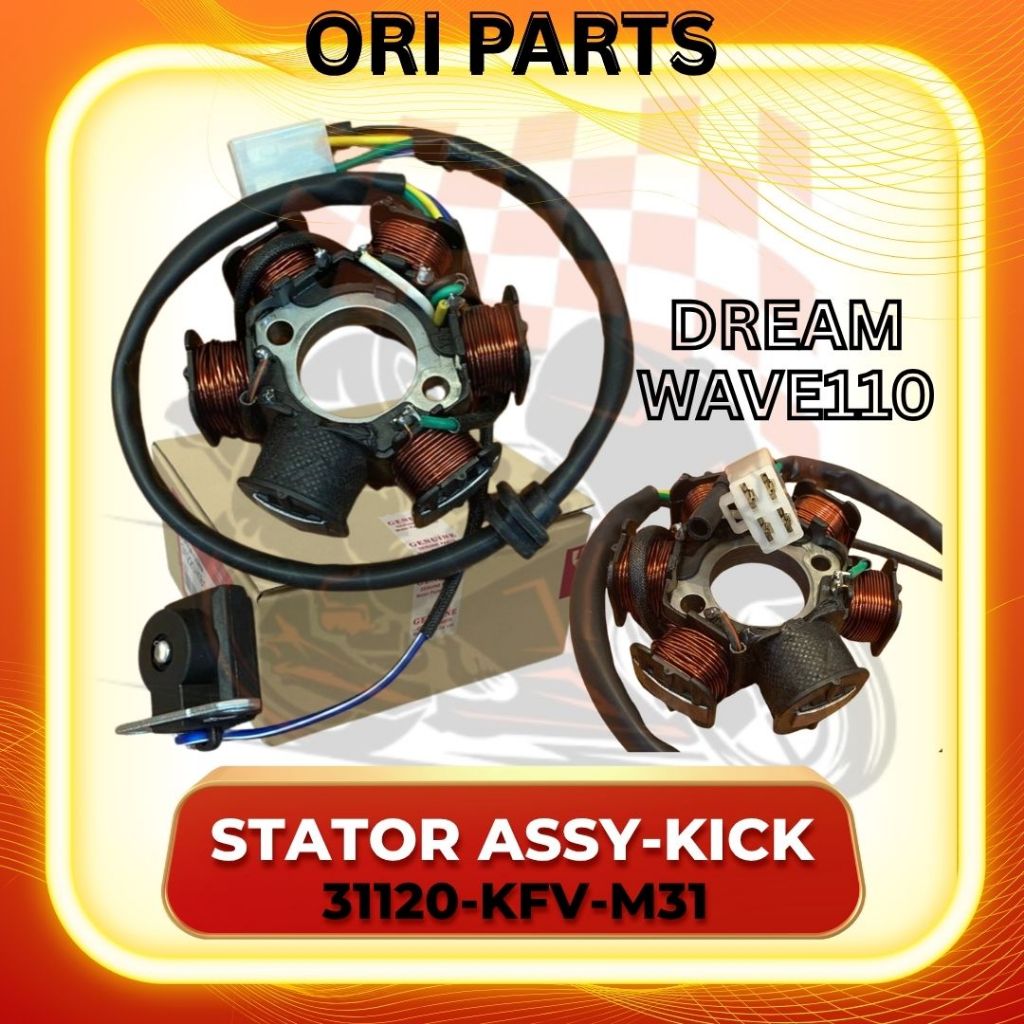 EX5 DREAM stator assy-KICK FUEL COIL MAGNET COIL ASSY STATOR COIL ORI ...