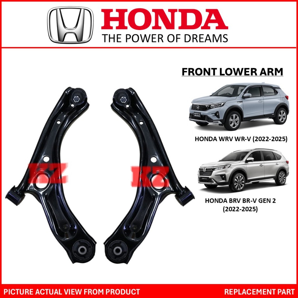 HONDA WRV WR-V BRV BR-V GEN2 2022-2025 FRONT LOWER ARM SET [2 IN 1 ...
