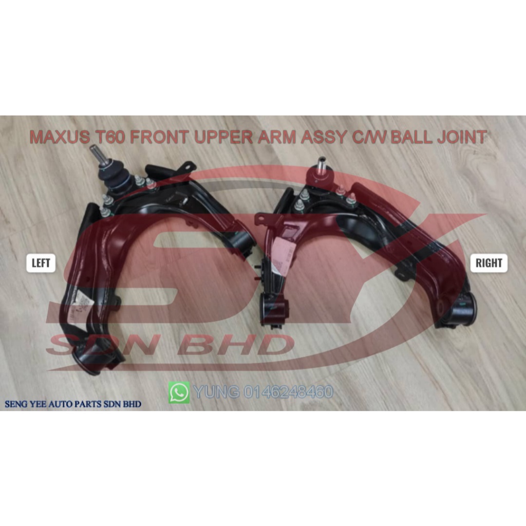 MAXUS T60 FRONT UPPER ARM WITH BALL JOINT ASSY (LH/RH) | Shopee Malaysia