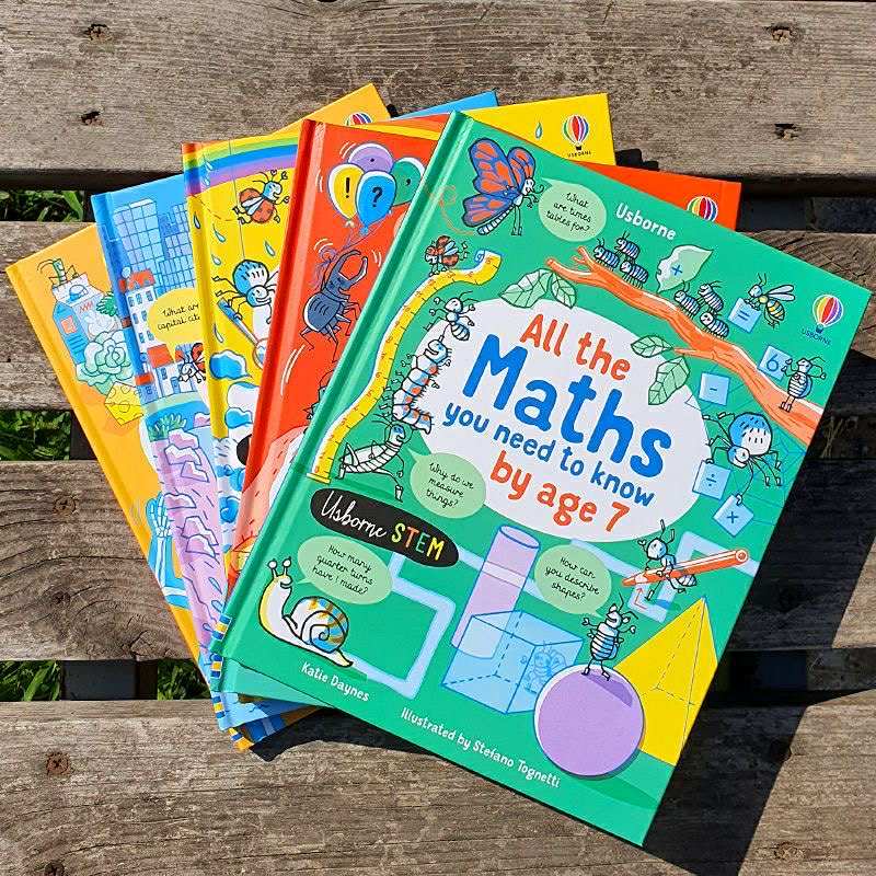 USBORNE All You Need To Know About Series STEM Book Educational Kids Math Science Body World ...