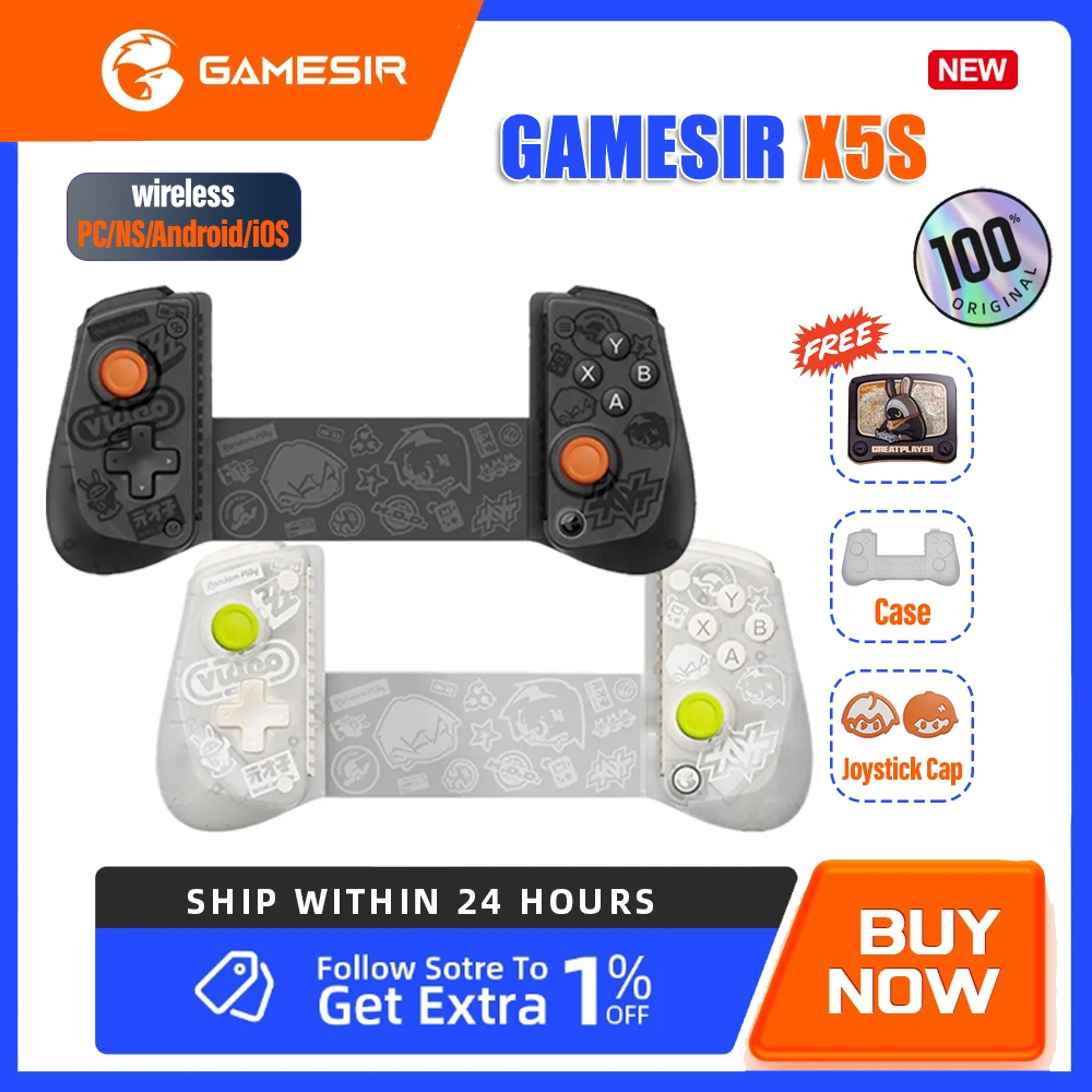 Gamesir X5s Zenless Zone Zero Wireless Controller HD Vibration Sensory ...