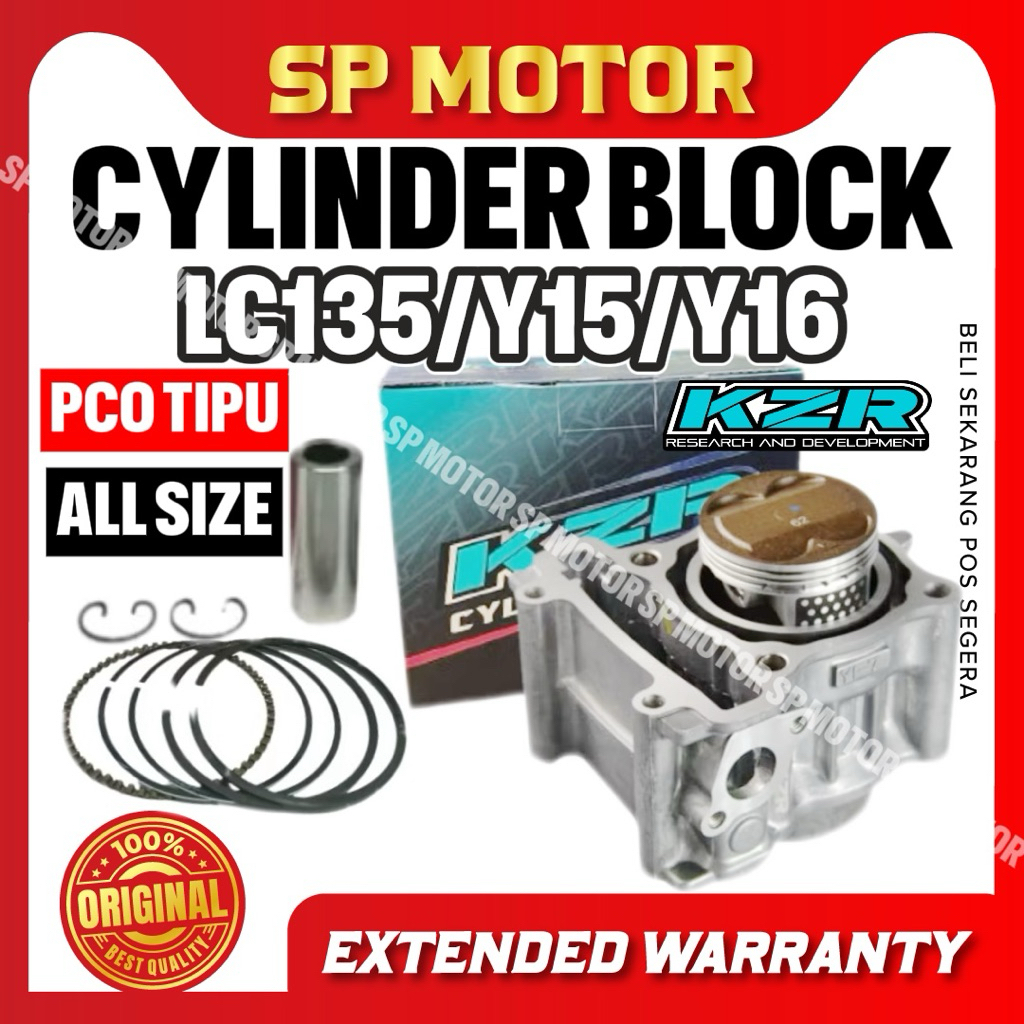 KZR CYLINDER BLOCK SPEC PCO BLOCK COM. SET SIZE 60 62 63 LC135 LCN Y15 ...