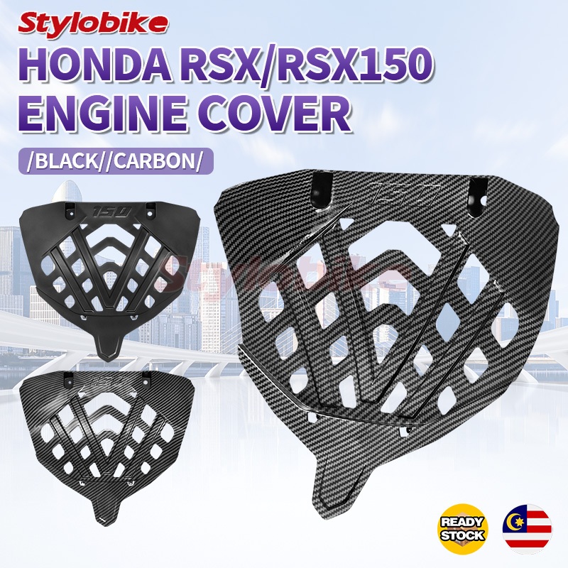 Honda RSX RSX150 Winner X Engine Cover Black Carbon Engine Protector ...