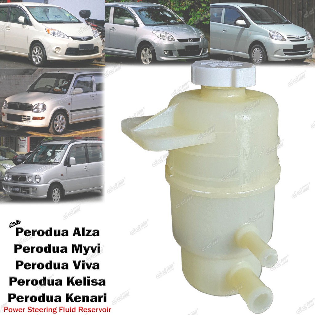 Perodua Alza Myvi 2005 Kelisa Kenari Viva Power Steering Oil Tank With ...