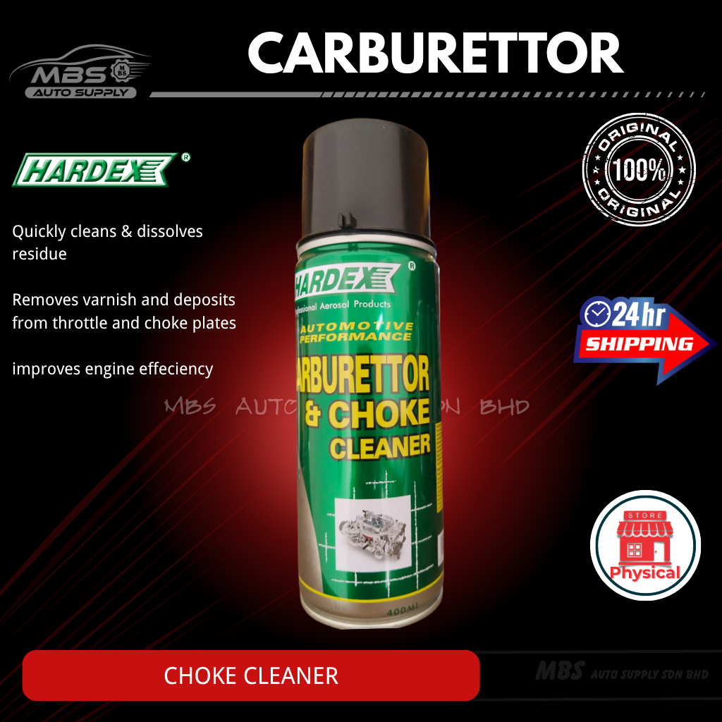 HARDEX Carburetor Choke Cleaner 400ml For Car Truck Machinery Tractor ...