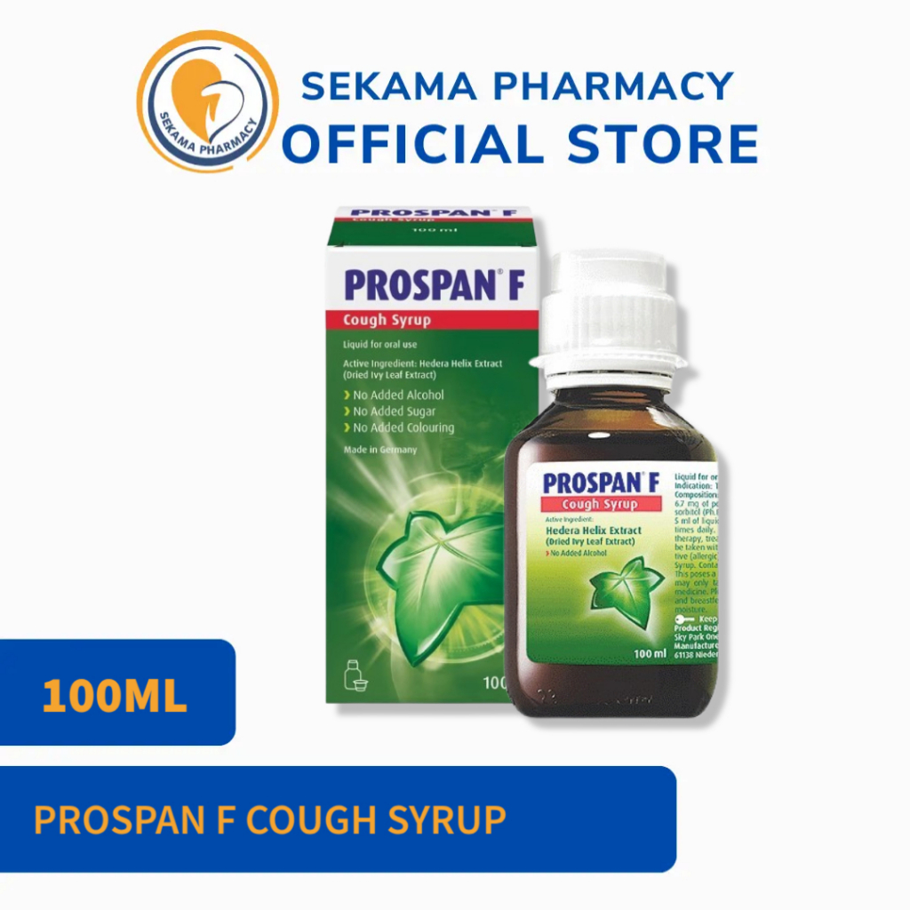 PROSPAN F COUGH SYRUP 100ML [EXP: 10/2027] | Shopee Malaysia