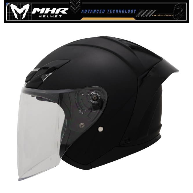 MHR BEATZ II Solid Color (OF822 Open Face Helmet) | Shopee Malaysia