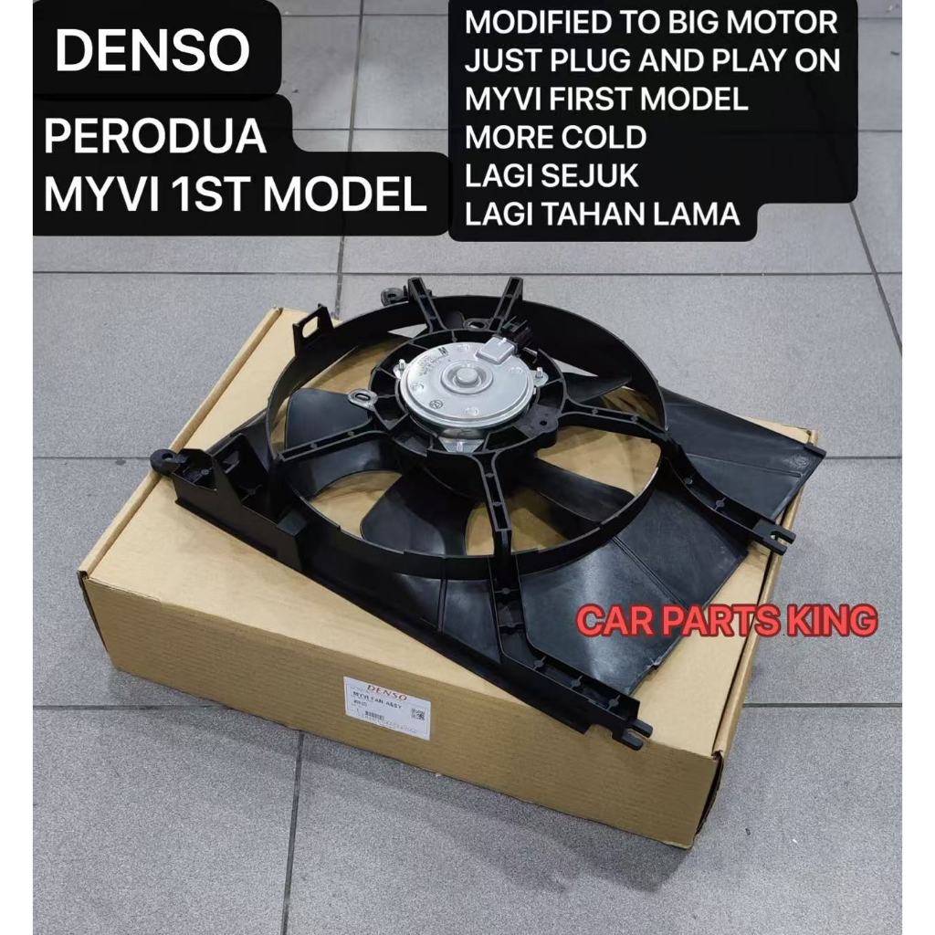 ( 100% ORIGINAL DENSO ) MYVI OLD FAN MOTOR SET UPGRADE TO MYVI LAGI ...