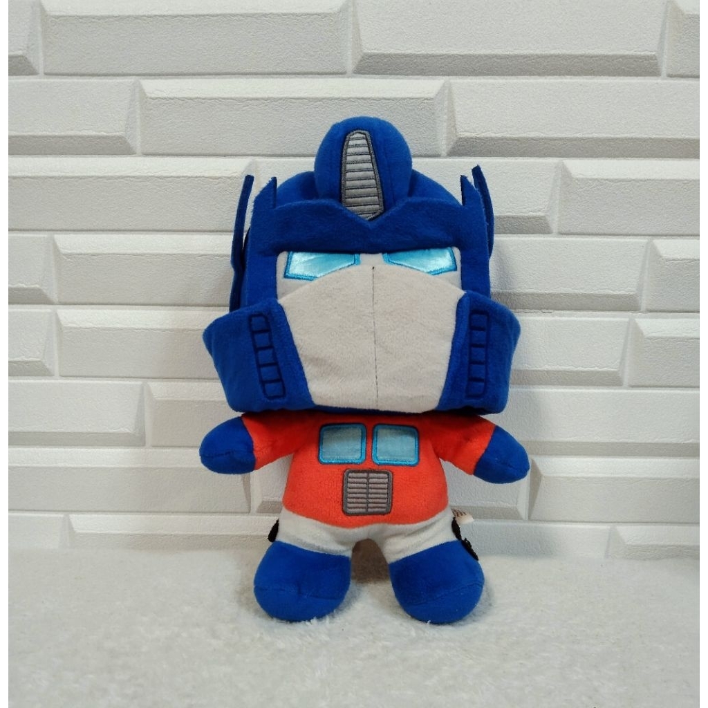 Transformers Mochibots Optimus preloved plush toy. | Shopee Malaysia