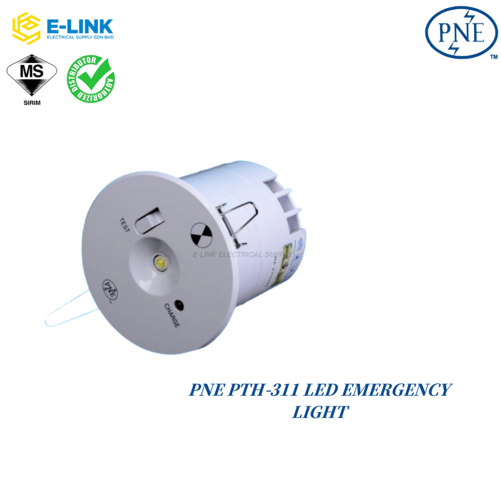 PNE PTH311 RECESSED MOUNTED EMERGENCY LIGHT LED | Shopee Malaysia