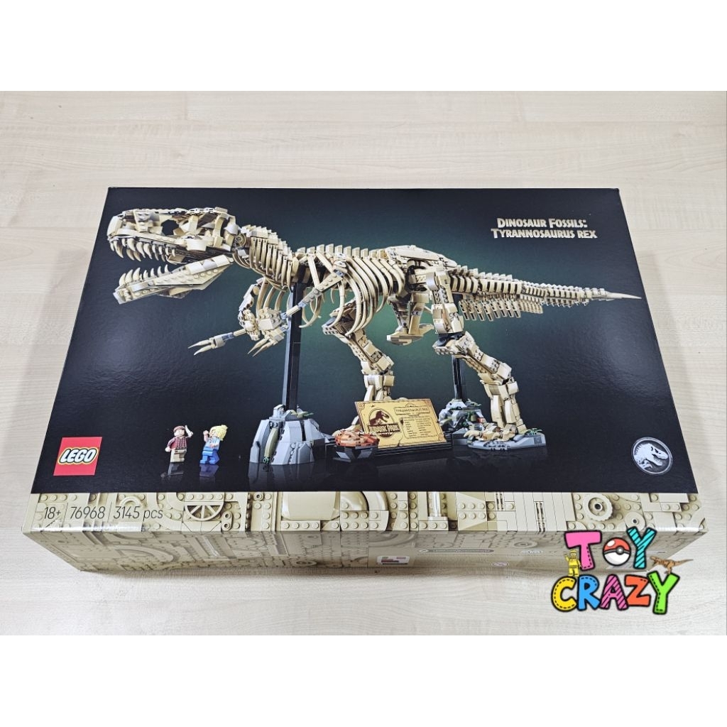 Lego jurassic World 76968 Dinosaur Fossils: Tyrannosaurus rex | Shopee ...