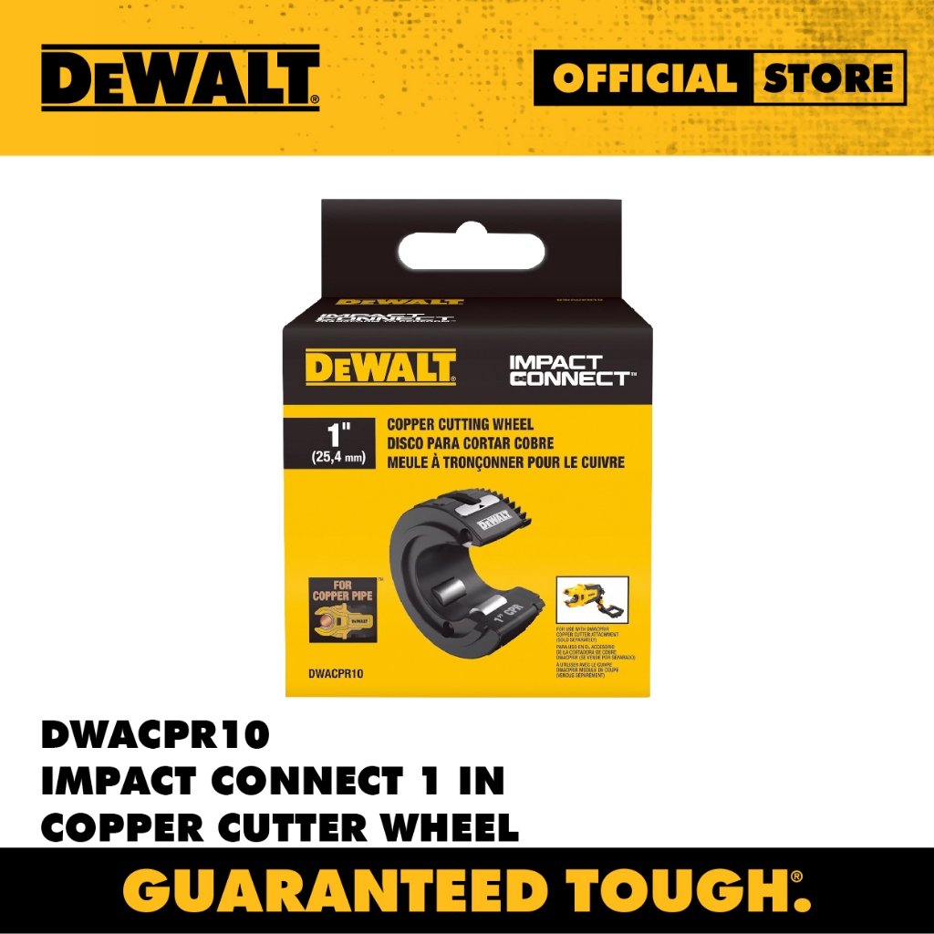 DEWALT DWACPR10 IMPACT CONNECT 1 IN COPPER CUTTER WHEEL | Shopee Malaysia