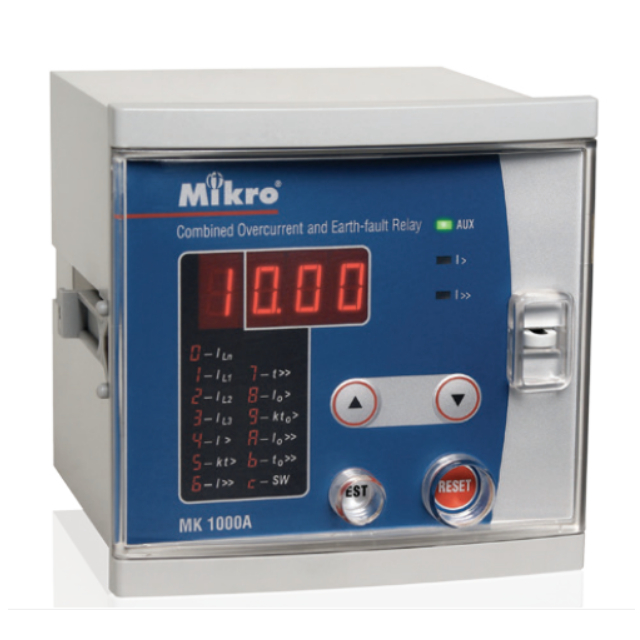 Mikro MK1000A Combined Overcurrent And Earth Fault Relay | Shopee Malaysia
