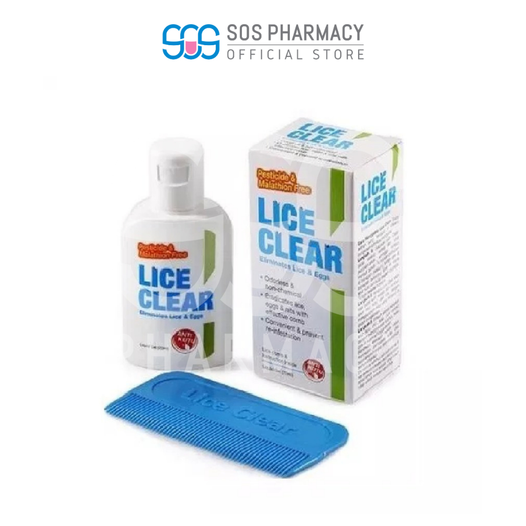 Lice Clear Hair Treatment Liquid Gel 70ml | Shopee Malaysia