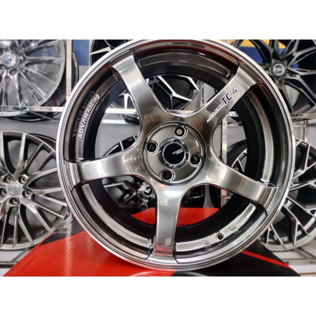 NEW SPORT RIM 17R RM1580 4PC MYVI ATIVA ALZA WIRA ALMERA VIOS CITY ...