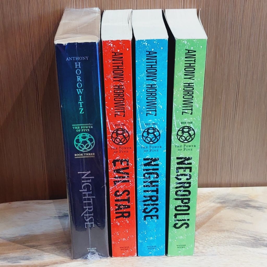 (LEOBOOKS) Anthony Horowitz Power of Five | Evil Star | Nightrise ...
