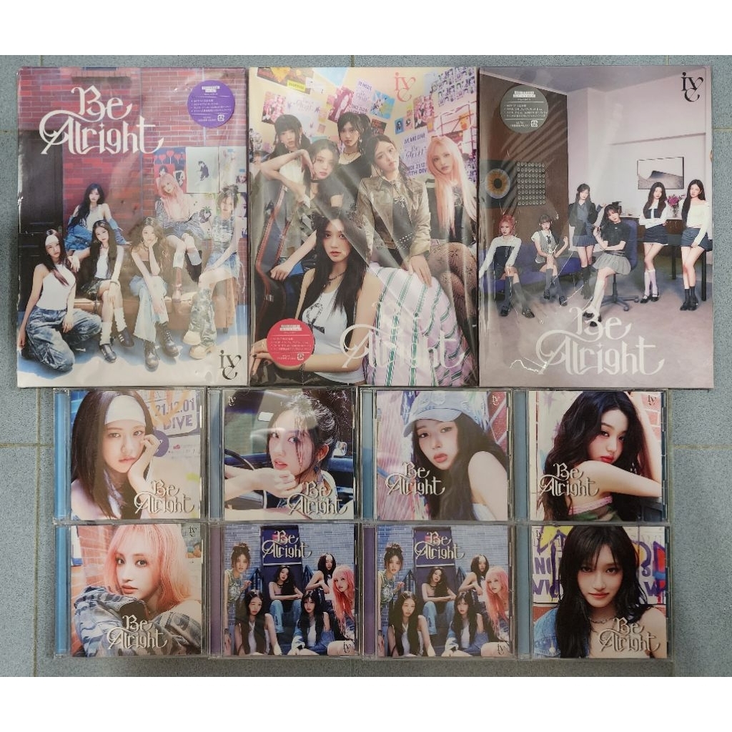 (unsealed) IVE BE ALRIGHT Japan Album Dare Me Photocard PC Yujin Wonyoung Liz Leeseo Rei gaeul ...