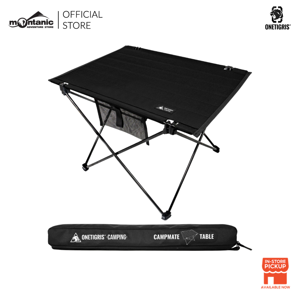 OneTigris Camp Mate Camping Table 08 - Black | Shopee Malaysia