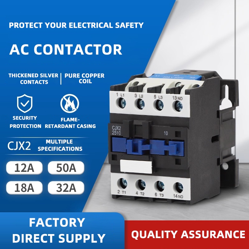 Ac contactor CJX2-1210/1810/3210 220V Silver contact copper wire ...