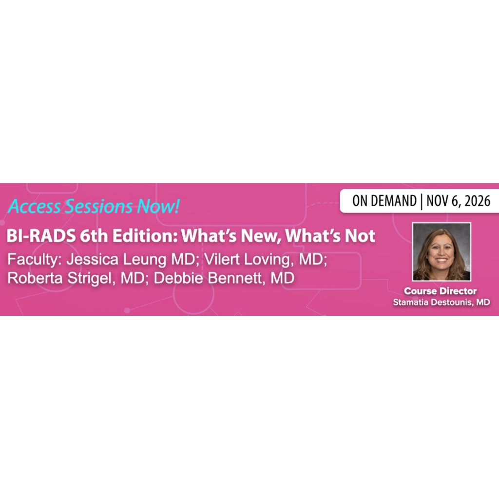 [Radiology Video] ARRS 2025 Symposium: BI-RADS 6th Edition: What's New ...