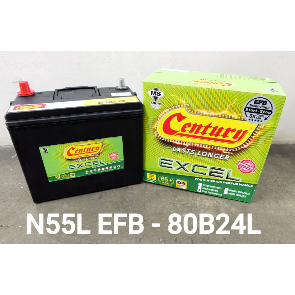 [Installation Provided] N55 | 80B24L CENTURY EFB | Start Stop Car ...