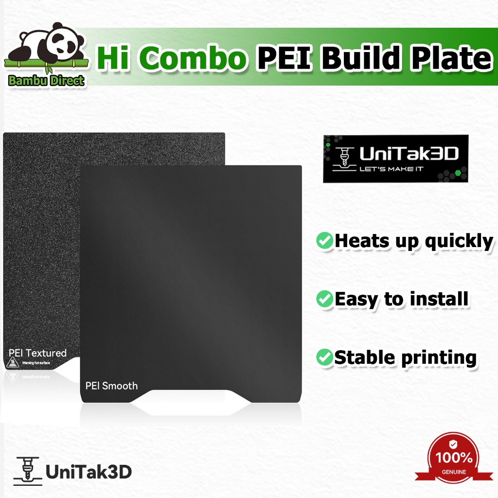 Creality Hi Combo PEI Build Plate 265x280mm Double-Sided Smooth ...