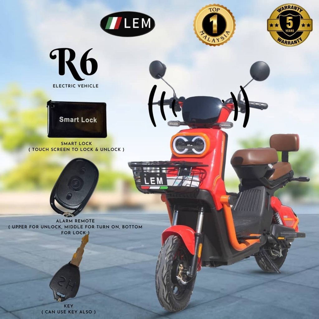 ★LEM★ NEW 2026 !!! EV R6 ELECTRIC SCOOTER - electric bike/electric ...