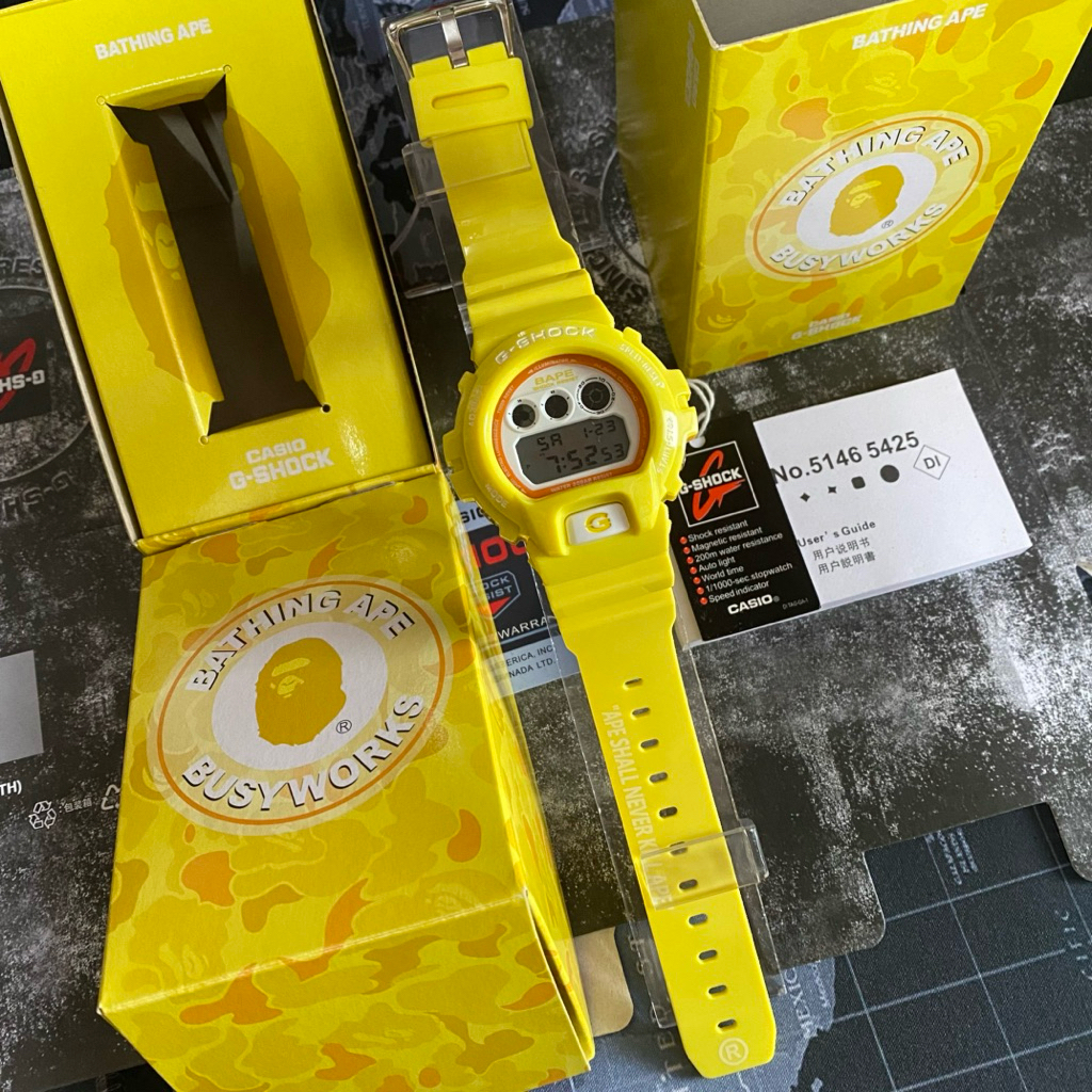 JAM DW-6900 SERIES-AUTO LIGHT / POWER SAVE/LED CHECKING X A BATHING APE ...