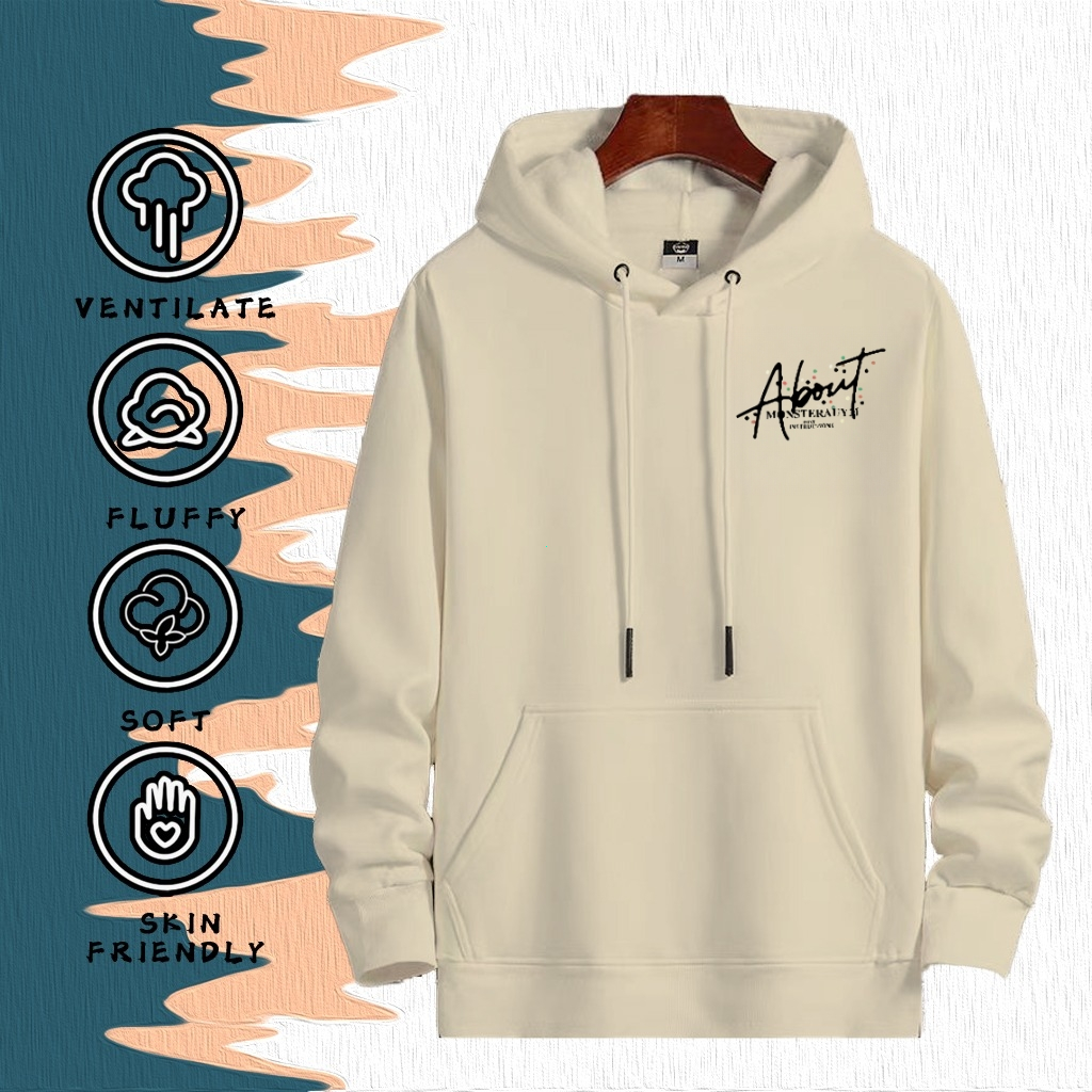 Unisex Letters Printed Long Sleeved Hoodies Fashion Oversized Couple ...