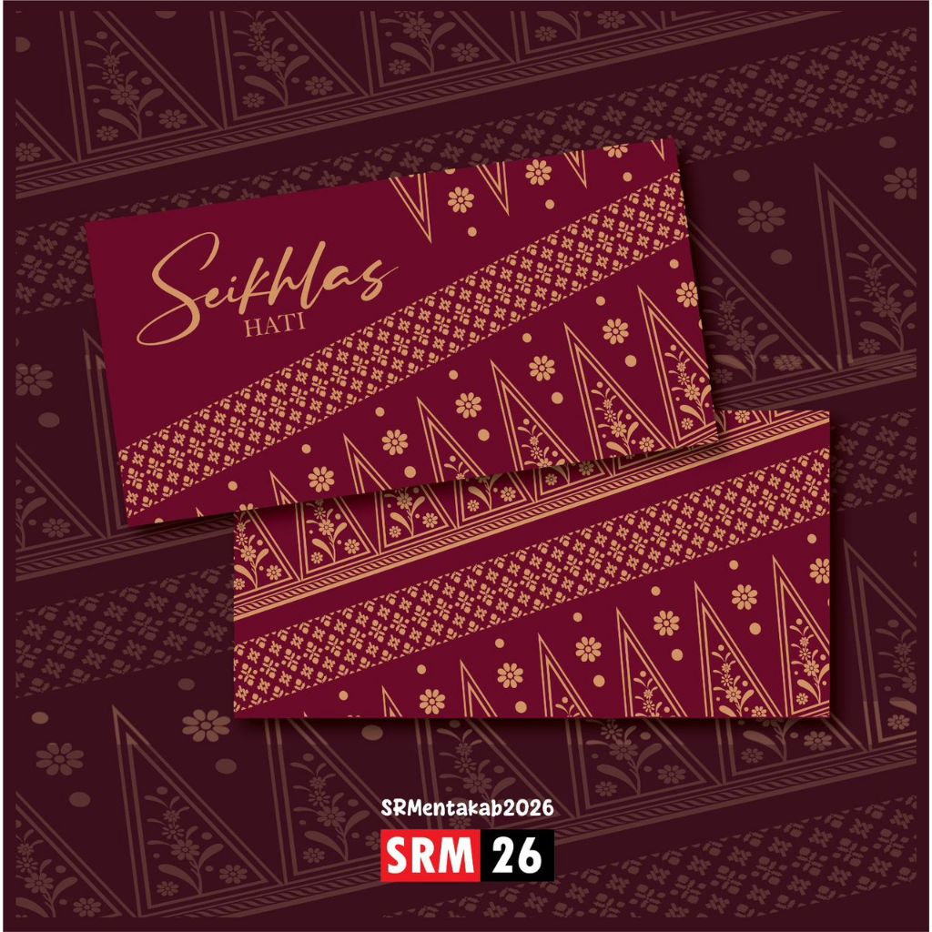 Sampul Raya 2026 | Sampul Raya Songket Batik | 1 Paket 10pcs | Angpau ...