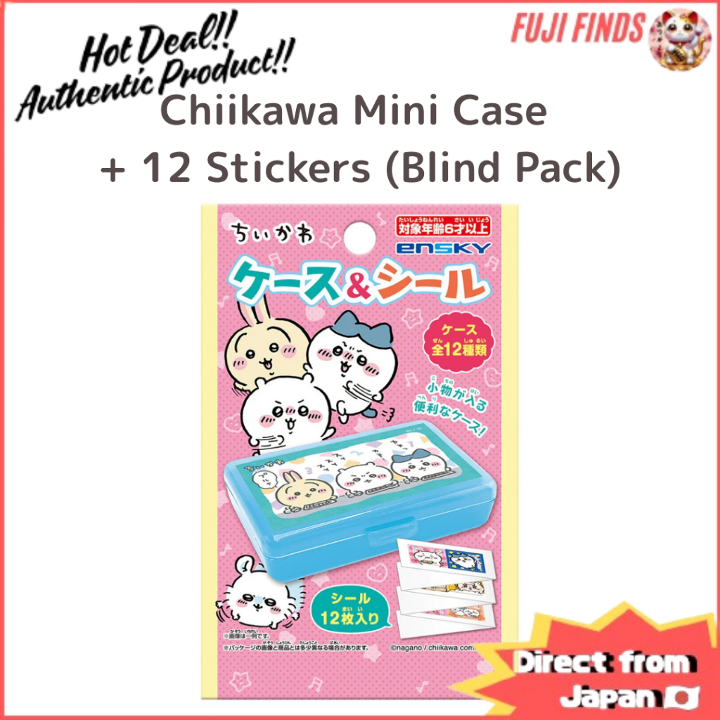 Chiikawa Case & Sticker Blind Pack [Direct from Japan] | Shopee Malaysia
