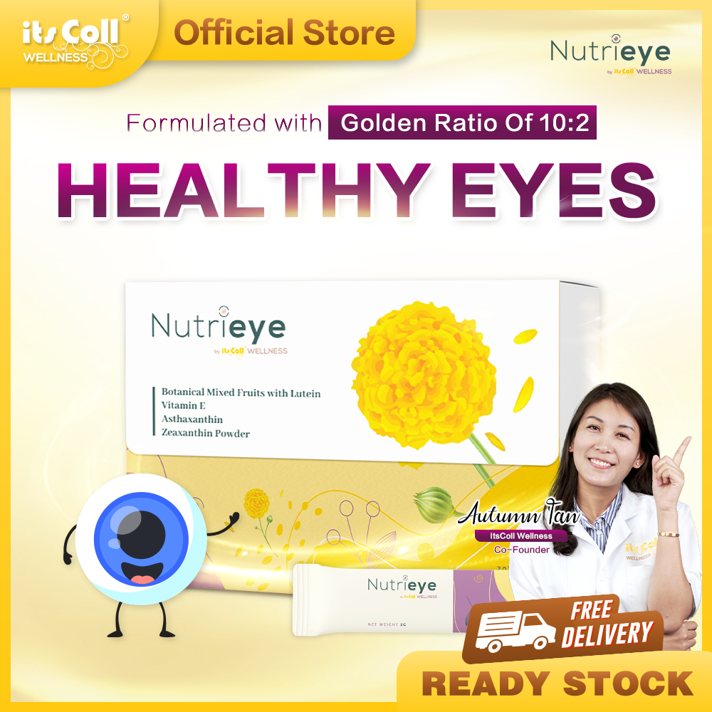 【ITSCOLL】Nutrieye Eye Care 20 Sachets with Lutein, Astaxanthin ...