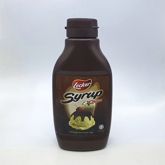 Lecker Syrup - Choco 350GM (PLASTIC BOTTLE) | Shopee Malaysia