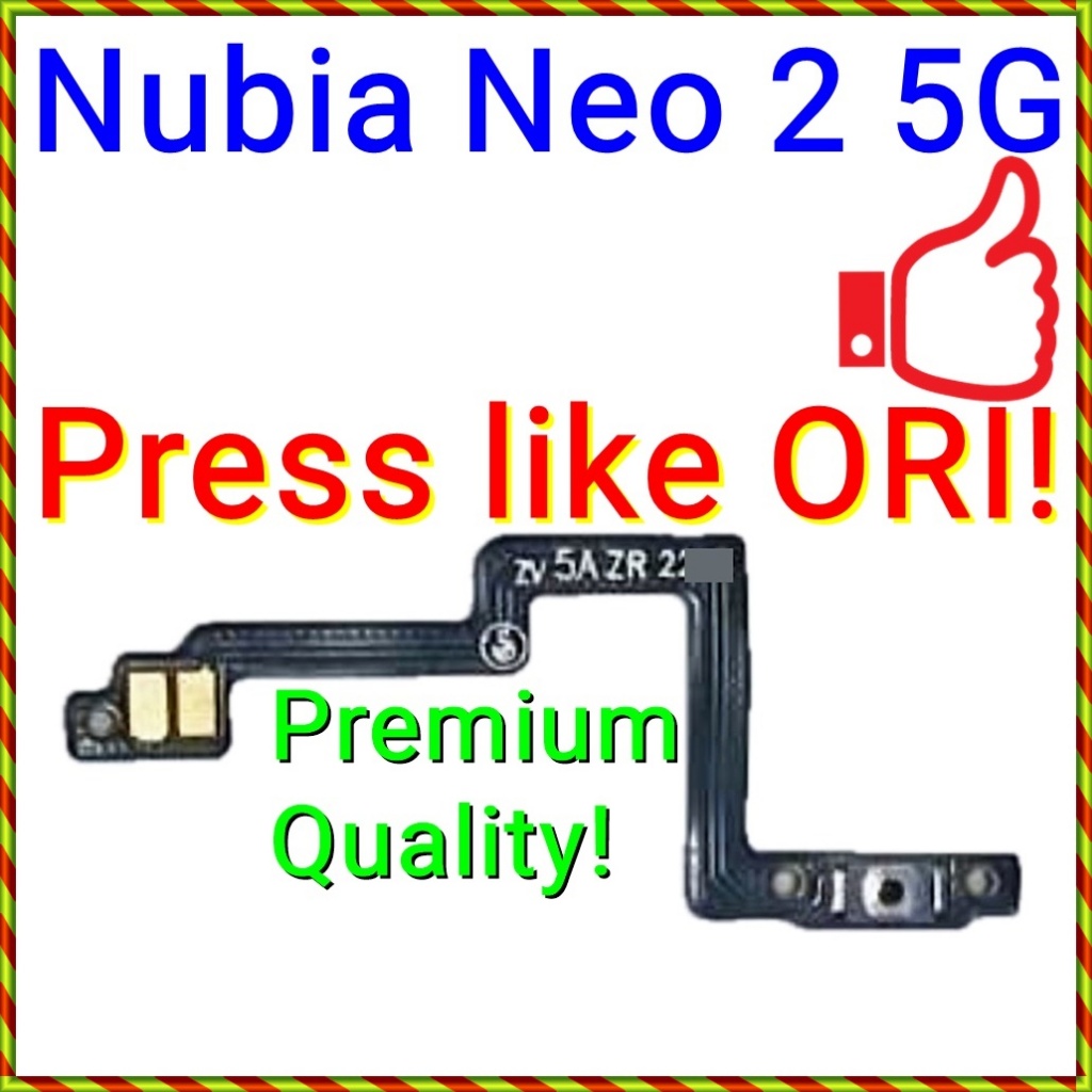 (Press like ORI) NEW On /Off Power Volume Buttons Switch Flex Ribbon ...