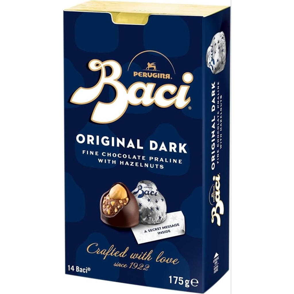 Baci Original Dark Bijou, Chocolate Truffles with Hazelnut, Gluten Free ...
