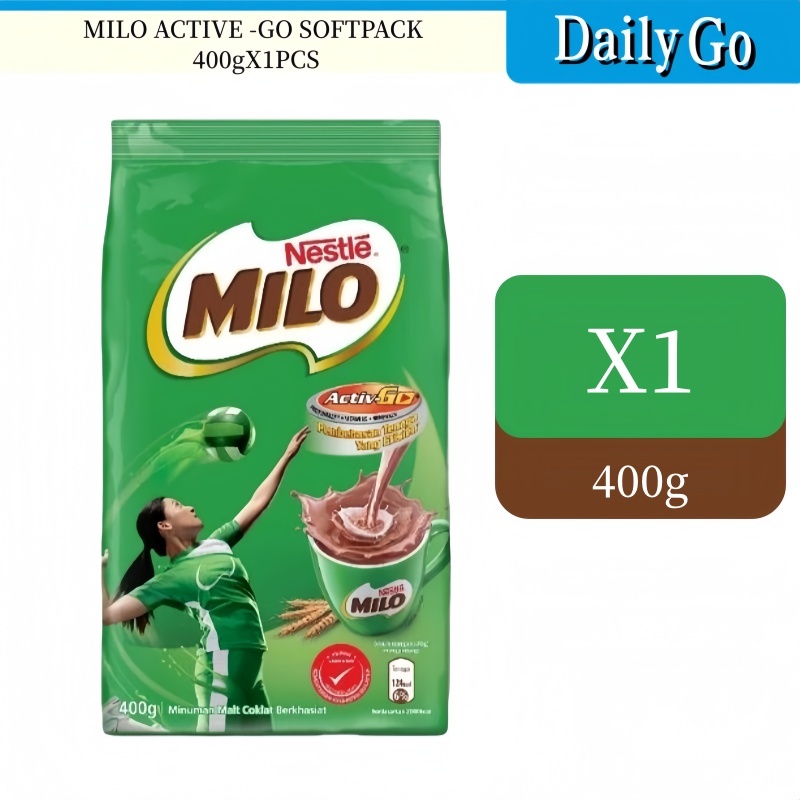 NESTLE MILO ACTIVE-GO SOFTPACK 400G | Shopee Malaysia