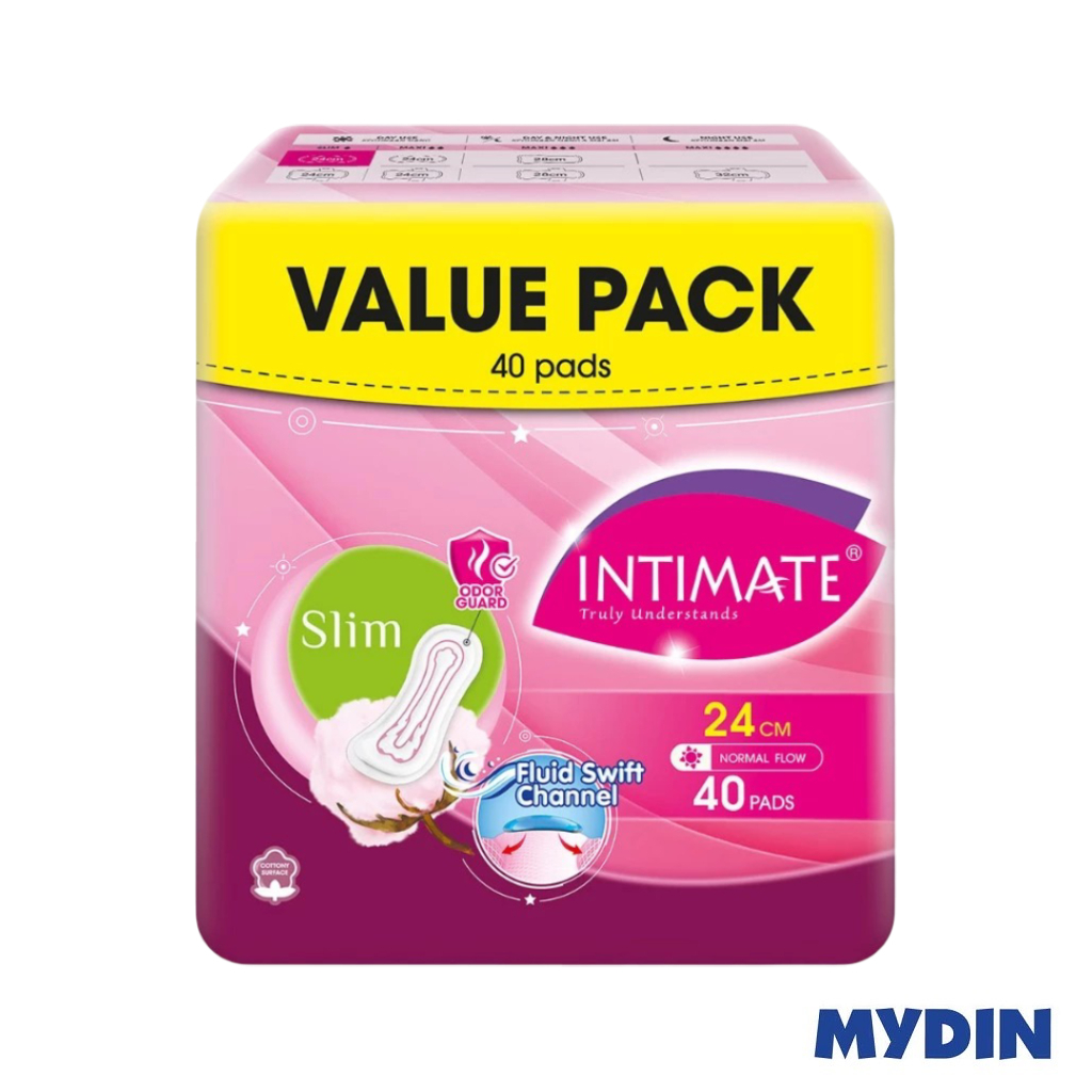 Intimate Day Slim Non Wing 24cm (40 pads) | Shopee Malaysia